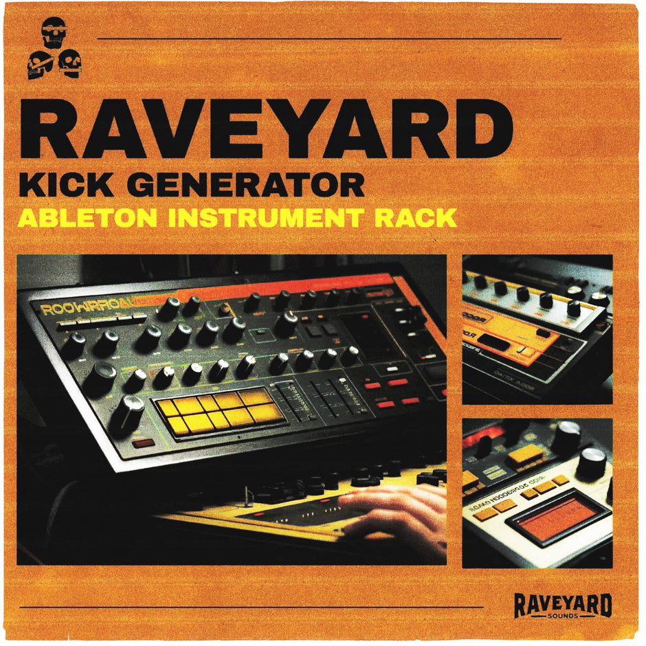 RAVEYARD - Ableton Racks, Samples, Presets For EDM Music Production