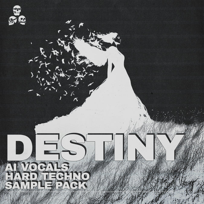 Destiny AI Hard Techno Vocals Sample Pack - 85 Vocal Samples & Loops – RAVEYARD SOUNDS