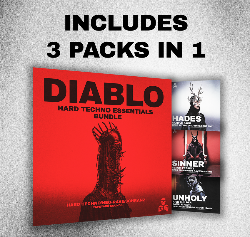 Diablo Vol 1. Hard Techno Essentials Bundle: 2400+ Samples & Sounds ...
