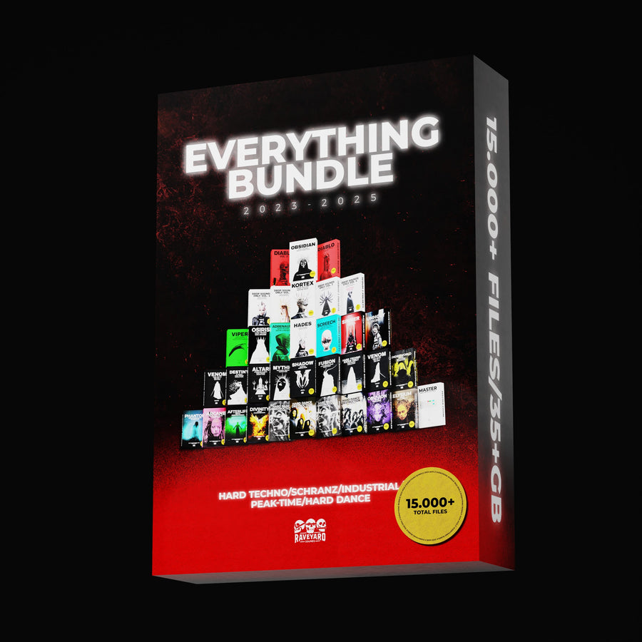 Hard Techno Sample Pack Bundles – Raveyard Sounds – RAVEYARD SOUNDS