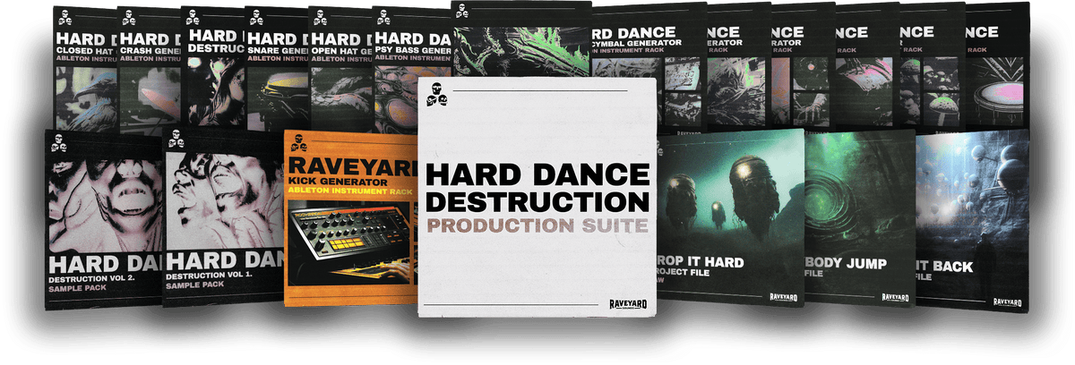 Hard Dance Production Suite - Hard Dance Destruction - Raveyard – RAVEYARD